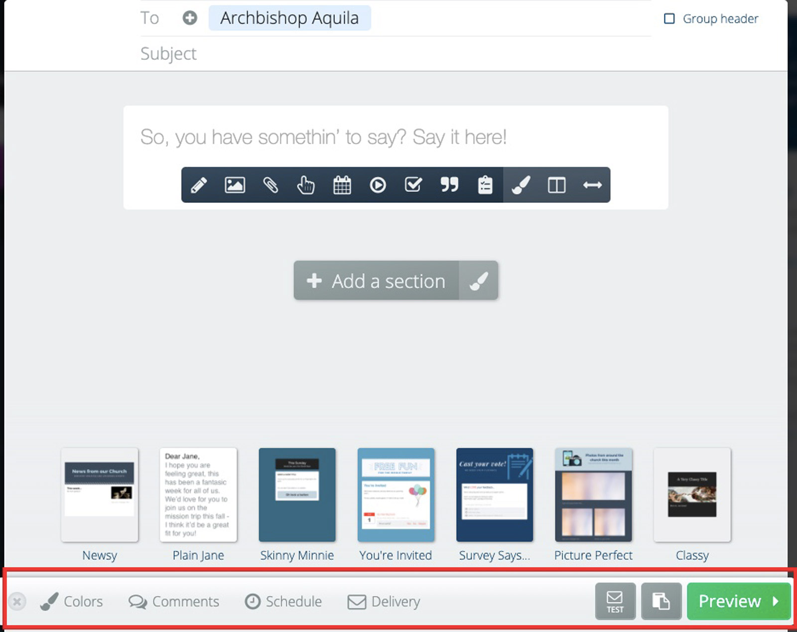 How to send a Flocknote | Mission Support