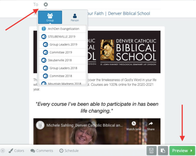 How to use the Flocknote Library | Mission Support